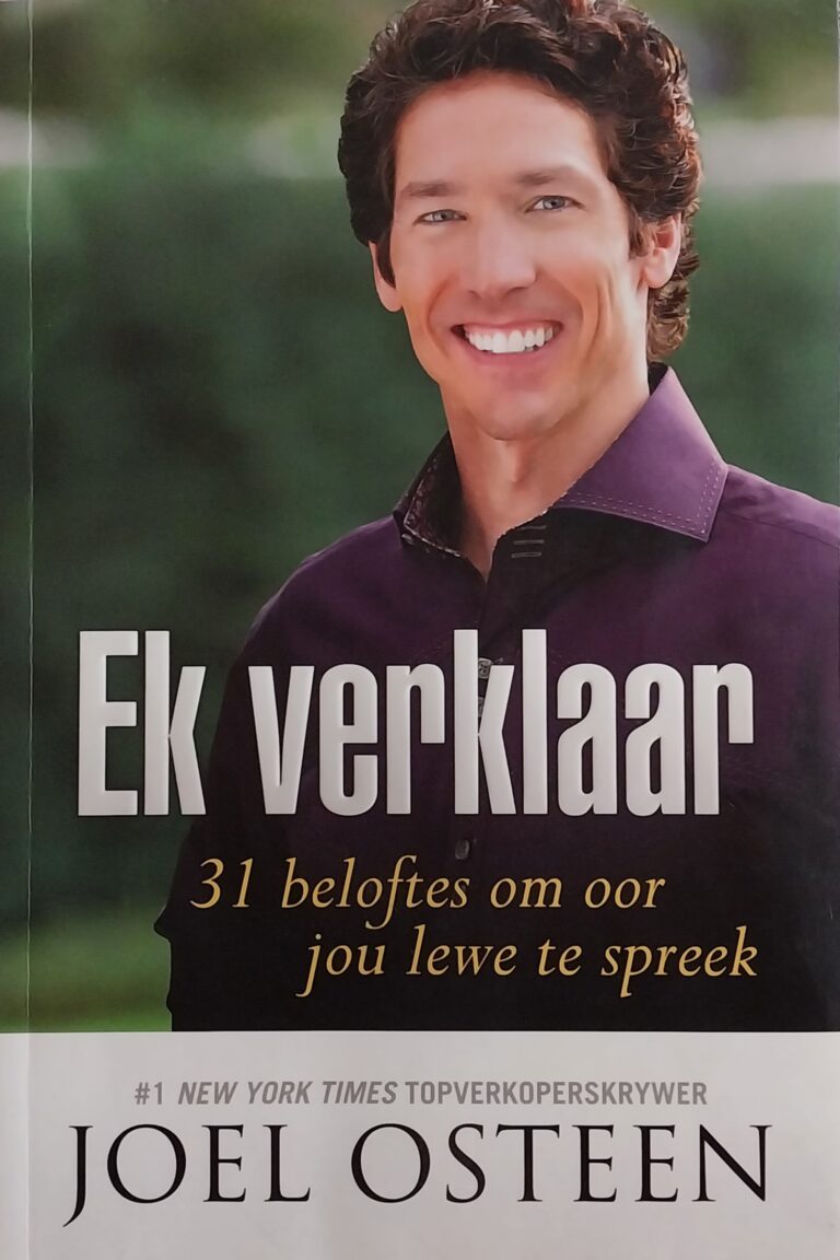 Ek verklaar /Osteen, Joel – Kakkerlak Boekhandelaars